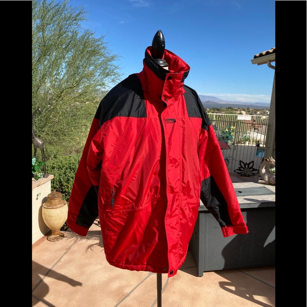 Red Ledge Adult M Parka Jacket Ski Large Insulated Wa… - Gem